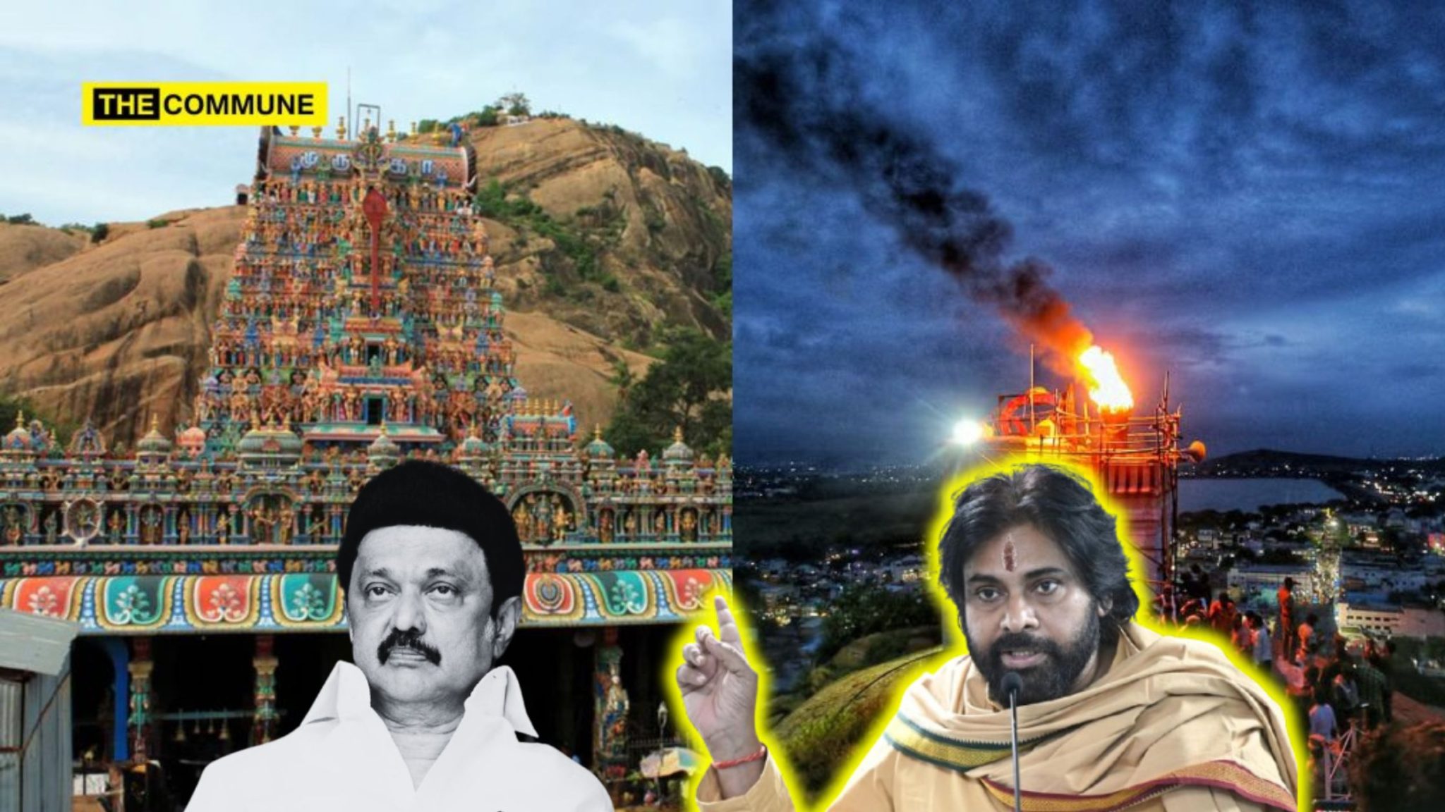 JanaSena Party Condemns DMK Govt For Blocking Karthigai Deepam At ...