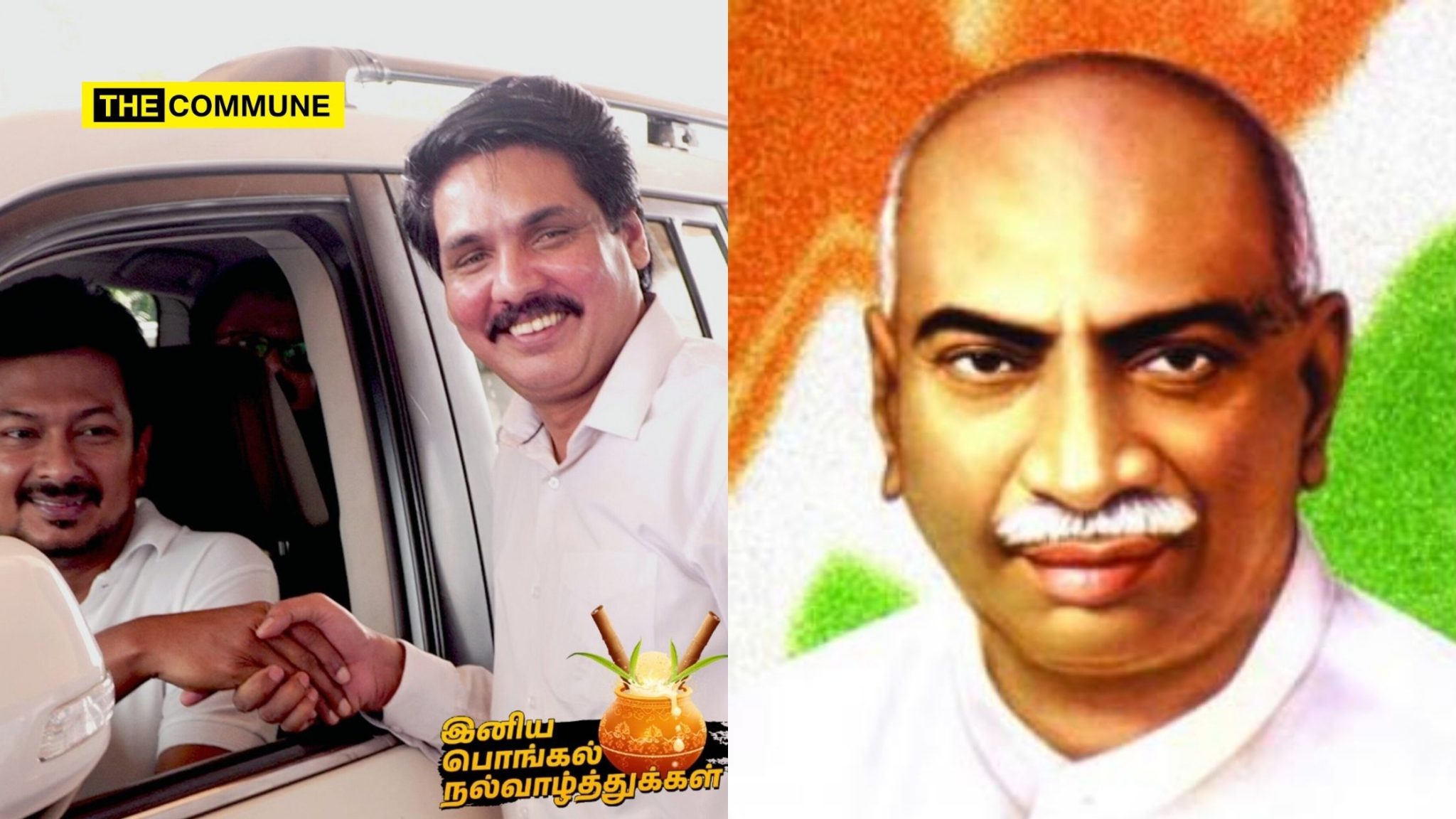 DMK Scion Udhayanidhi Stalin Shakes Hands With Misogynist Dravidianist ...