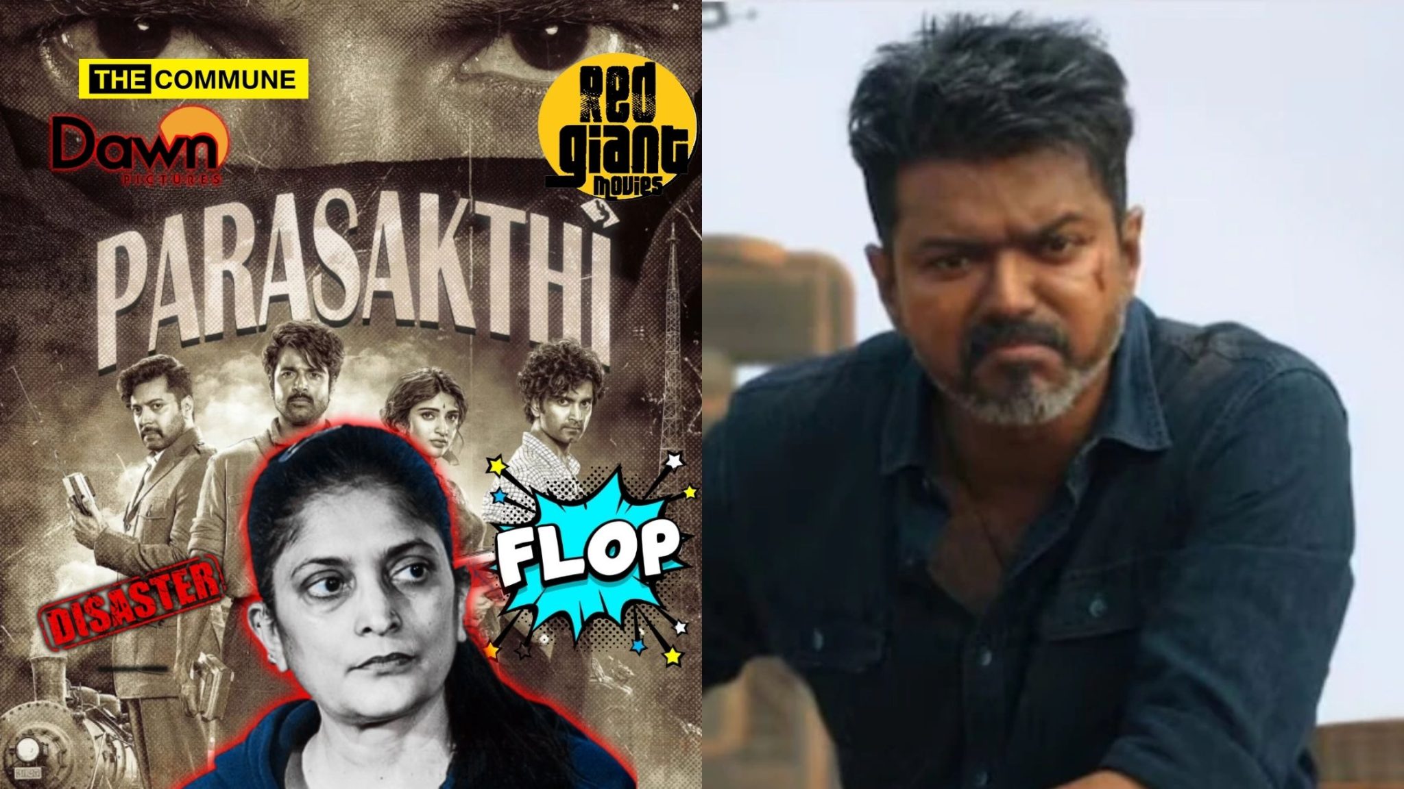 DMK Stooge Sudha Kongara Blames Vijay Fans For The Utter Flop Of Her ...