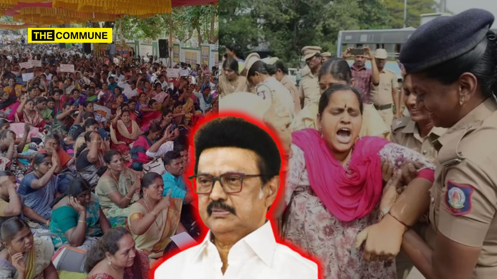 Day 27 Of Teachers’ Protest Demanding Equal Pay For Equal Work: Police ...