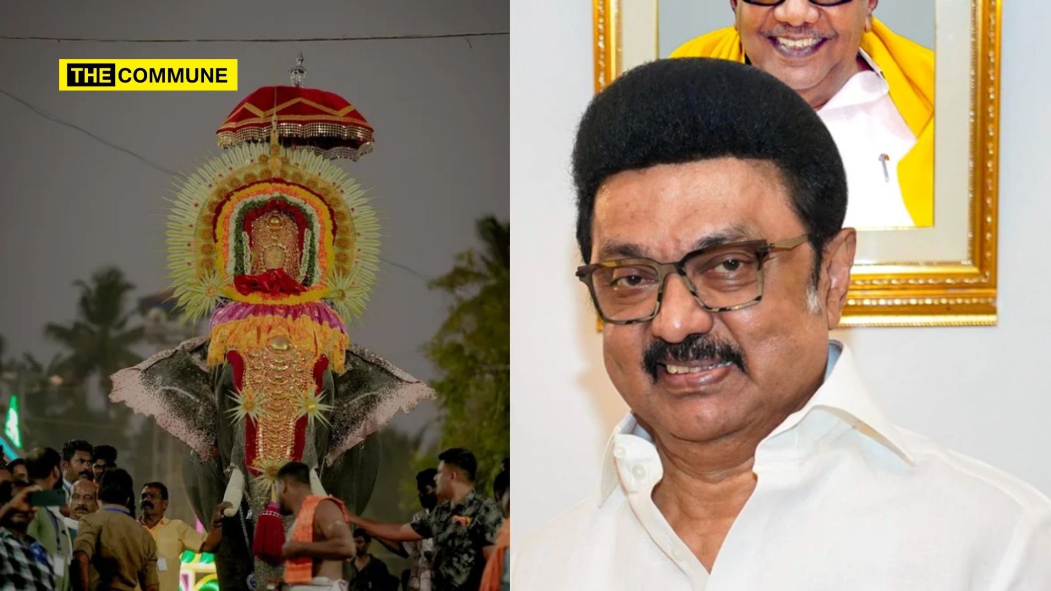 EVRism Goes For A Toss As 'Rationalist' DMK Followers Parade Elephant ...