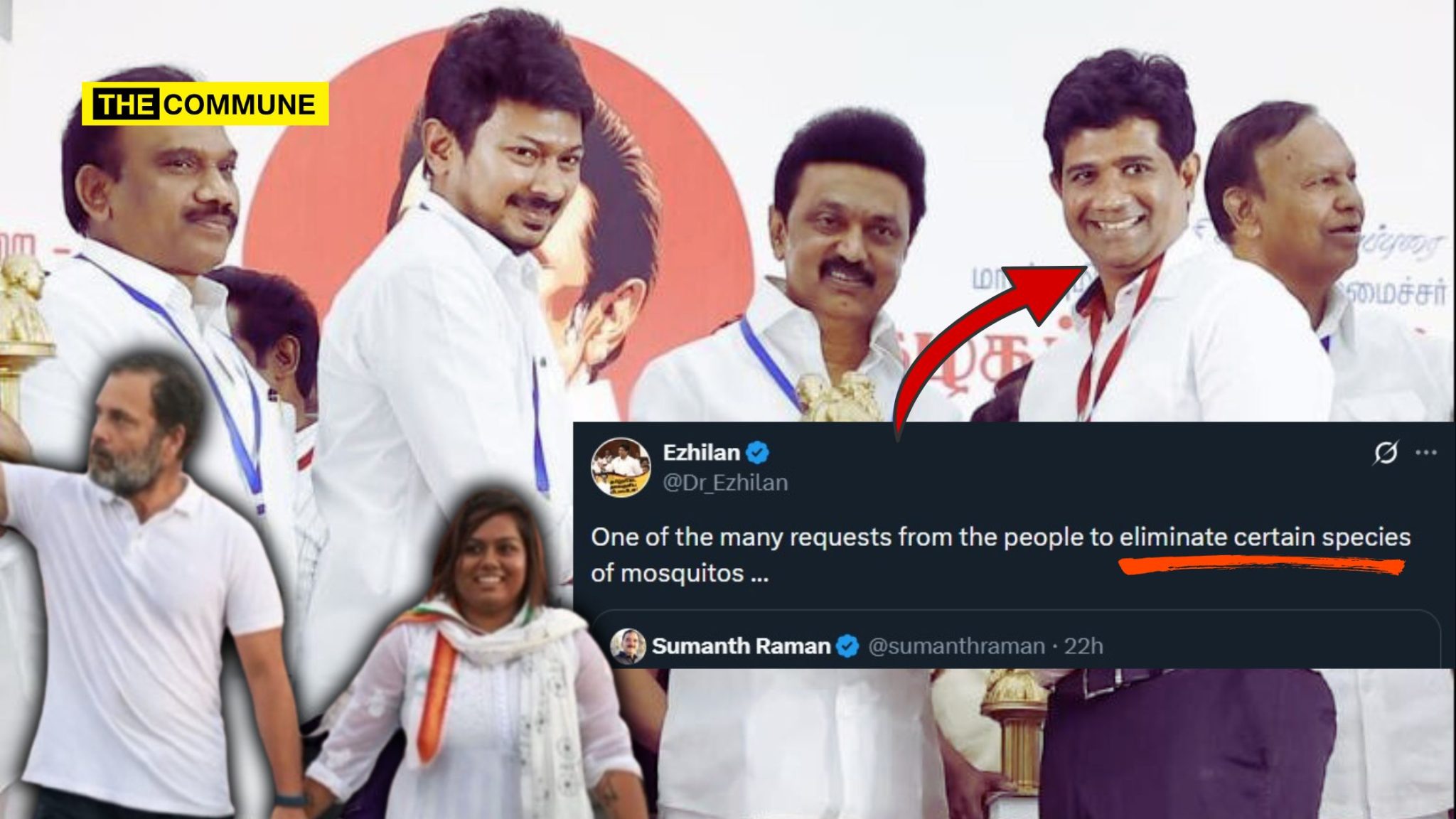 "Eliminate Certain Species": DMK MLA 'Dr.' Ezhilan Gives Genocide Call ...