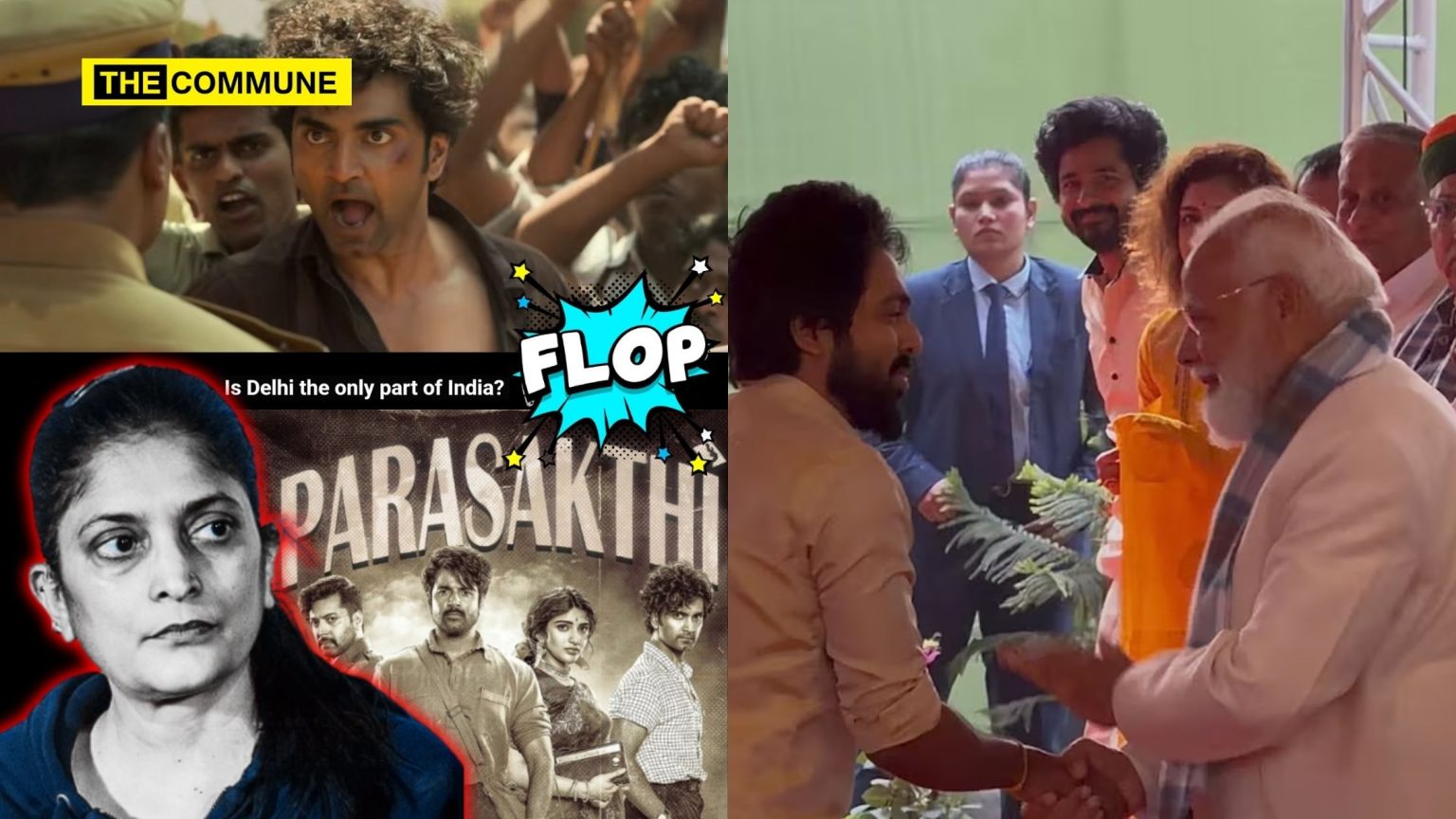 Reel Life: "Delhi Than India Va?"; Real Life: Parasakthi Film Crew ...