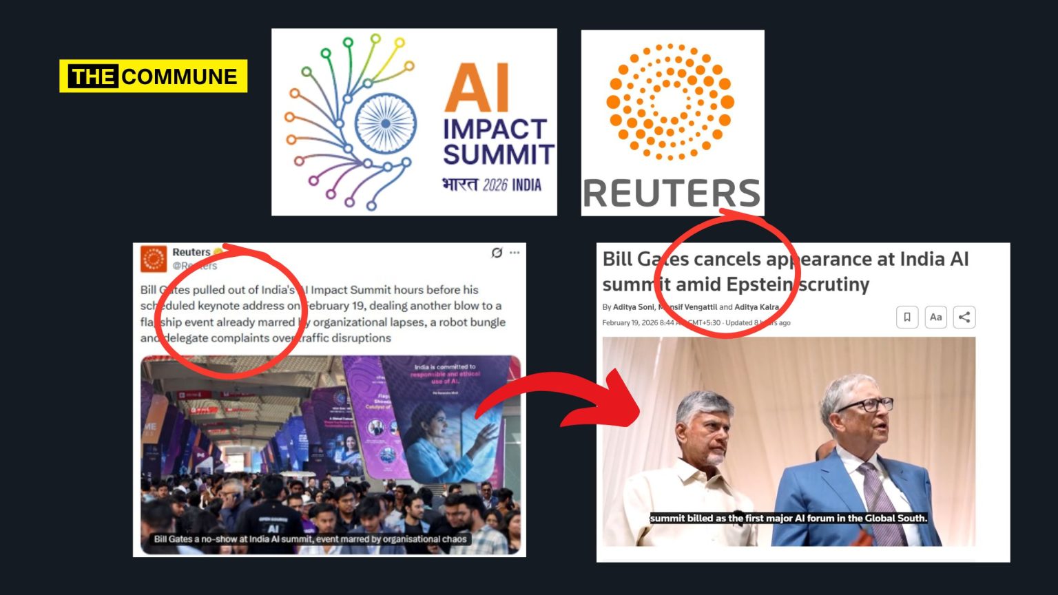 Reuters Calls Bill Gates’ AI Summit Absence ‘Pulling Out’, Gets Fact ...