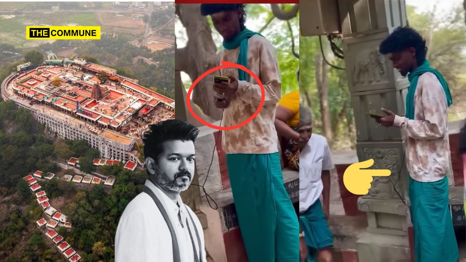Joseph Vijay's TVK Supporter Hijacks Palani Temple Audio System, Plays ...