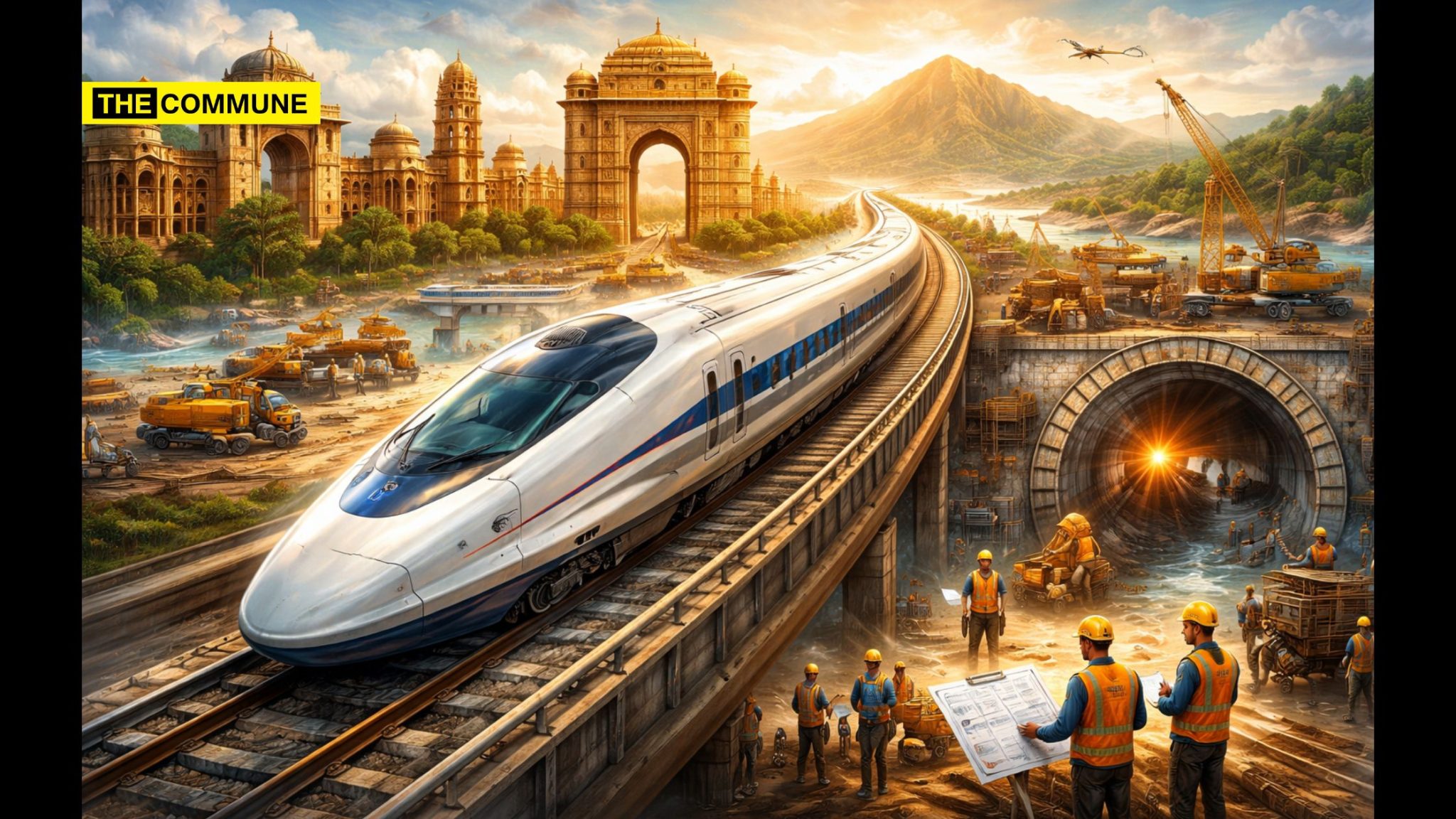 From “Paper Train” To 350 Km/Hr Reality: How India’s Bullet Train ...