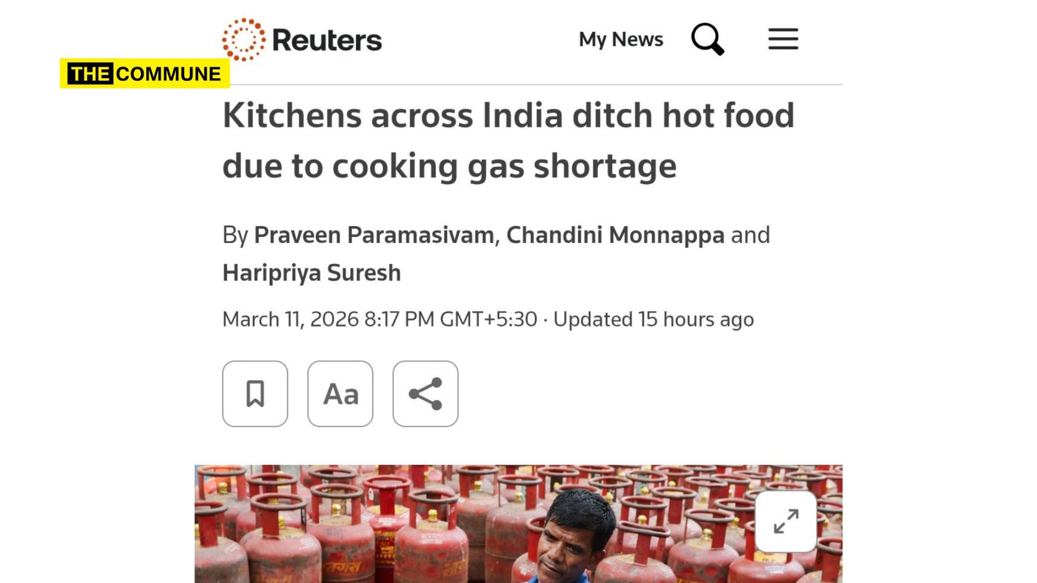 A Global Energy Shock But Reuters Made It An ‘India Failure’ Story With ...