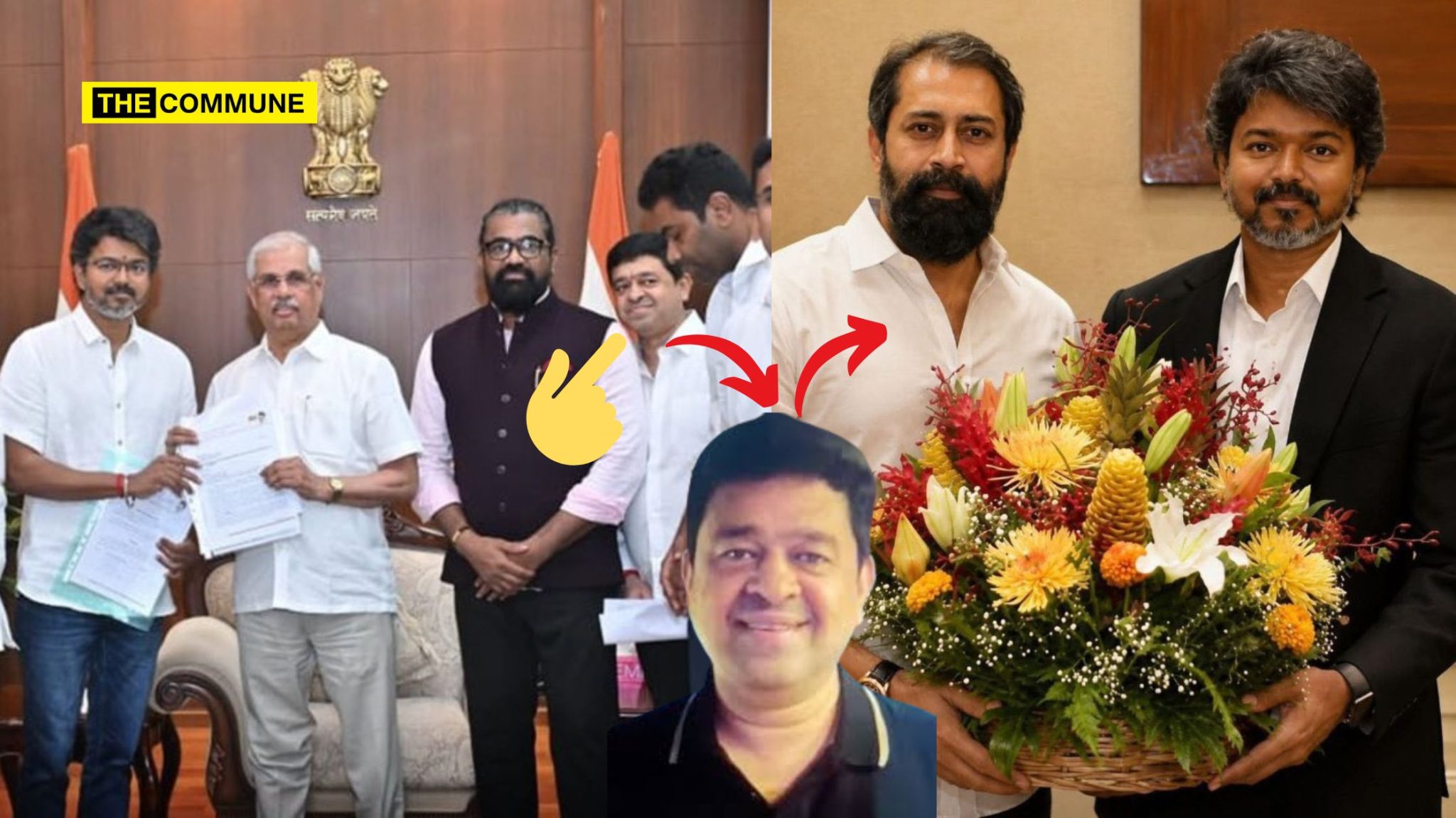 ‘Thooya Sakthi’ TVK: Joseph Vijay Appoints Andhra Businessman Vishnu ...